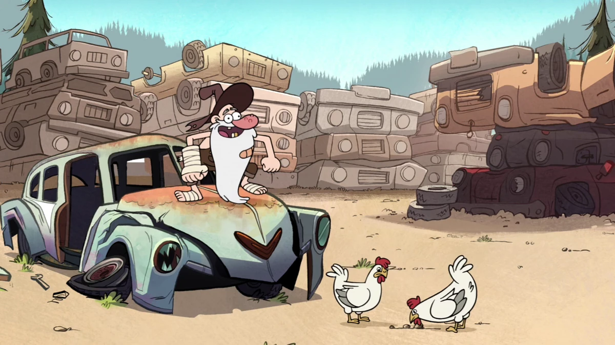 Car Graveyard | Gravity Falls Roleplay Wiki | Fandom
