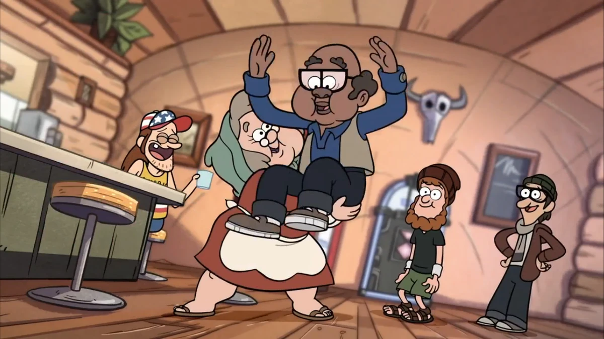 Unnamed man with a scarf | Gravity Falls Wiki | Fandom