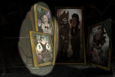 gravity falls hide behind