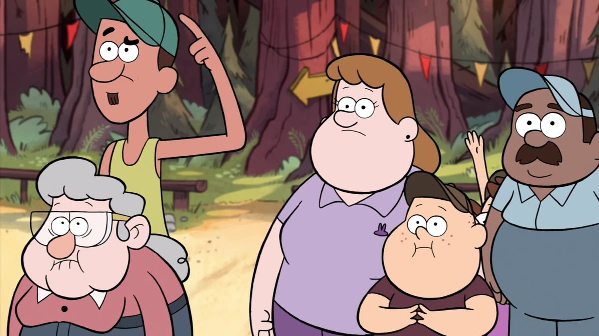 Unnamed woman in purple | Gravity Falls Wiki | Fandom