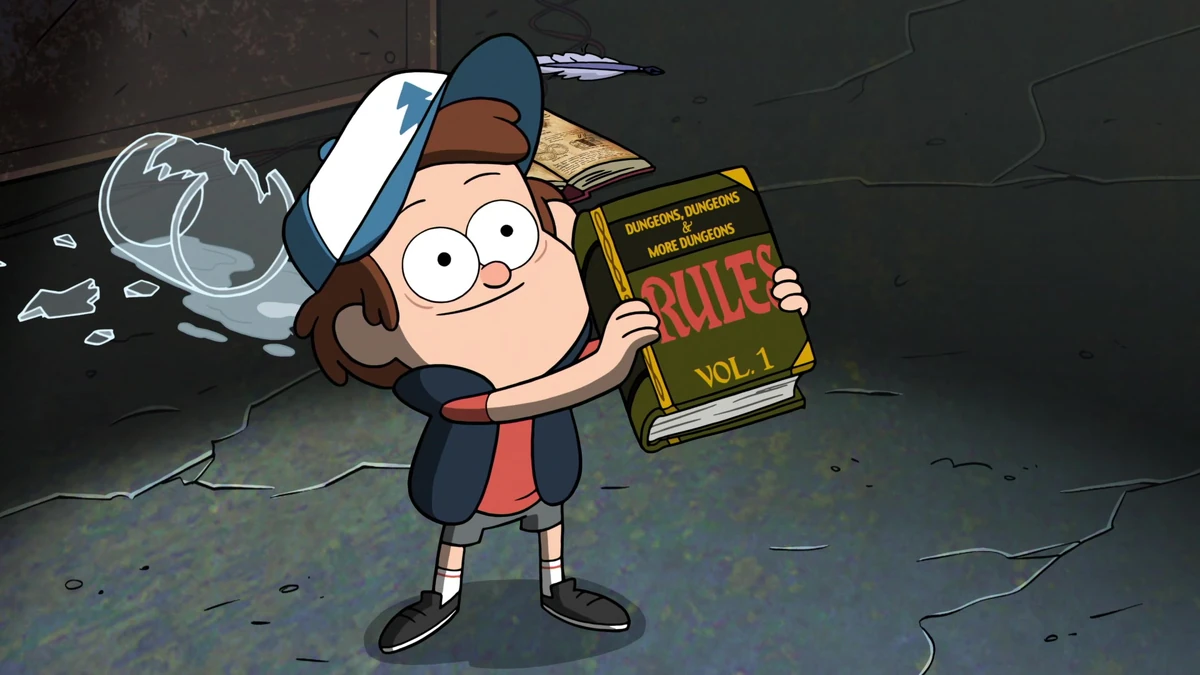 Dungeons, Dungeons, & More Dungeons: Rules Vol. 1 | Gravity Falls Wiki ...