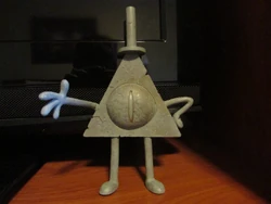 Broken Bill Cipher Statue