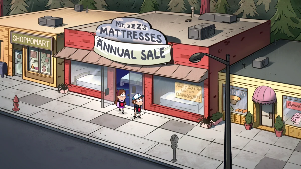 Mr. Zzz's Mattresses | Gravity Falls Wiki | Fandom