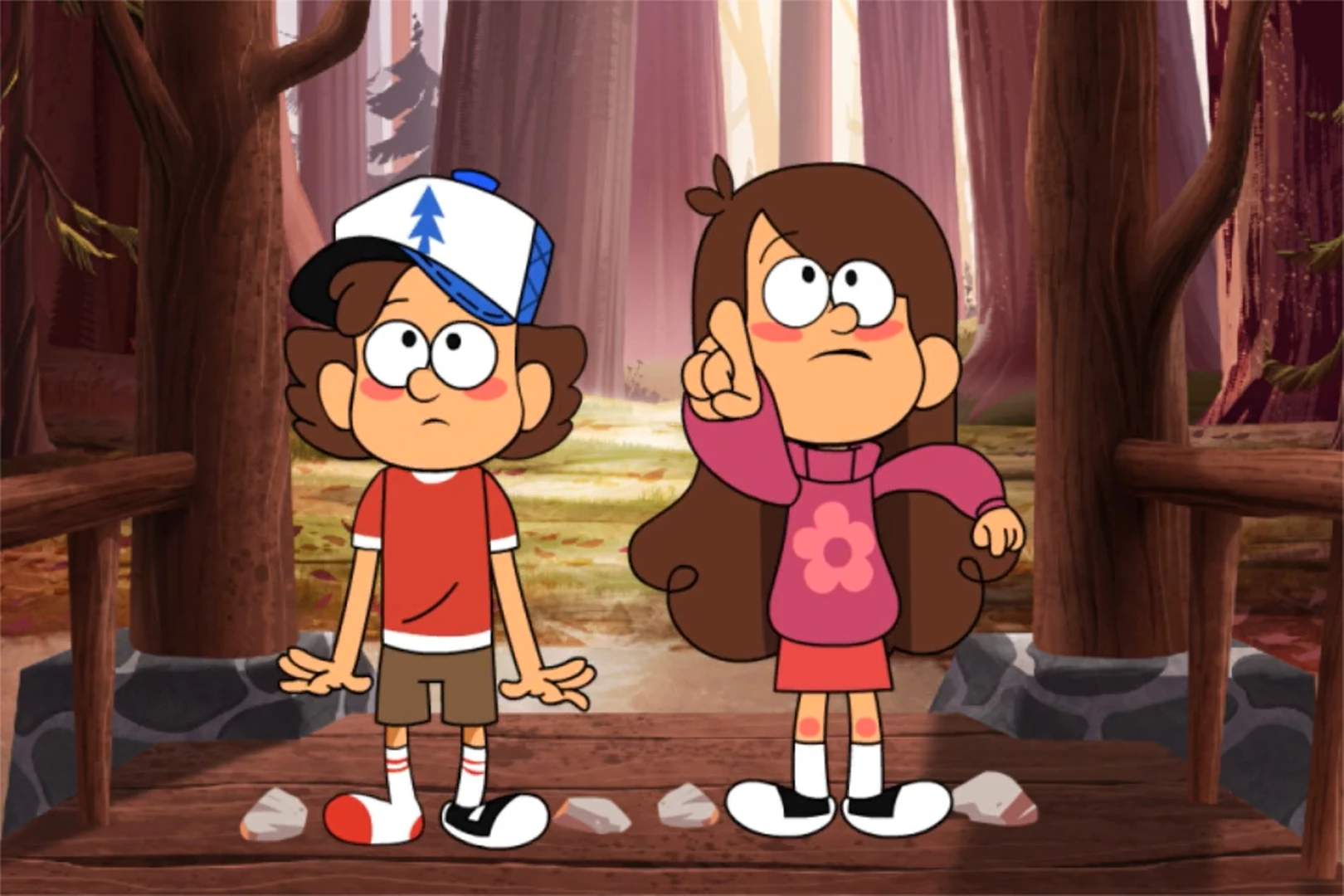 Gravity Falls Unaired Pilot Clipart