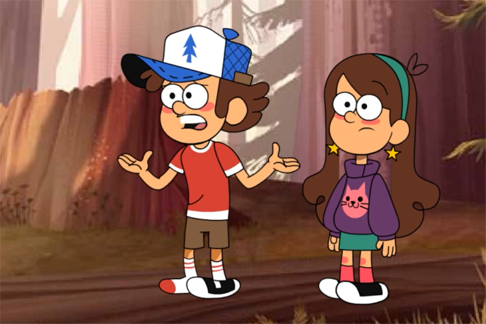 Gravity Falls Unaired Pilot Clipart