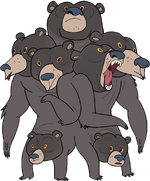 Multi-Bear | Gravity Falls Wiki | Fandom