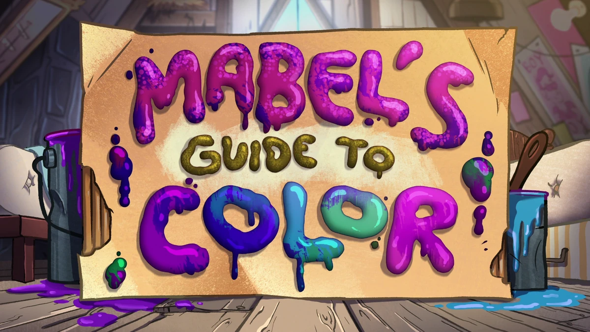 Mabel's Guide to Color | Gravity Falls Wiki | Fandom