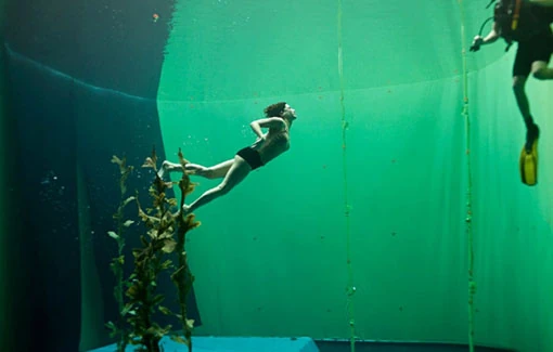 Sandra Bullock Gravity Beach Scene