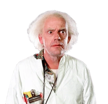 Doc Brown Face