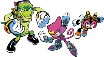 The Chaotix | Great Characters Wiki | Fandom