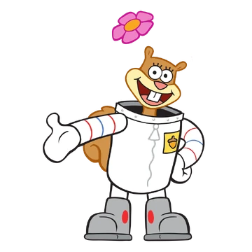 Sandy Cheeks Funny Face