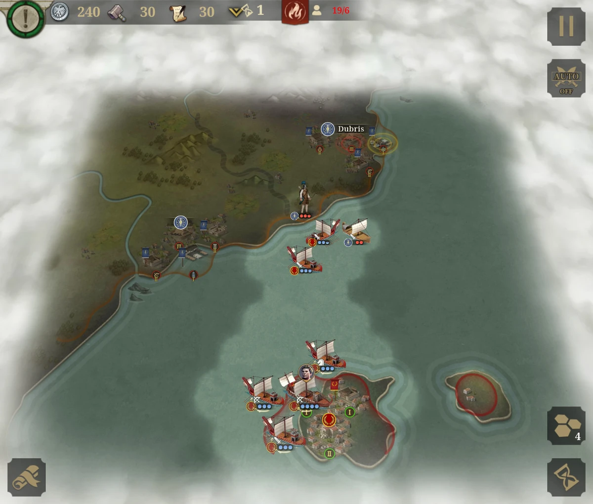 Landing in Britain | Great Conqueror: Rome Wiki | Fandom