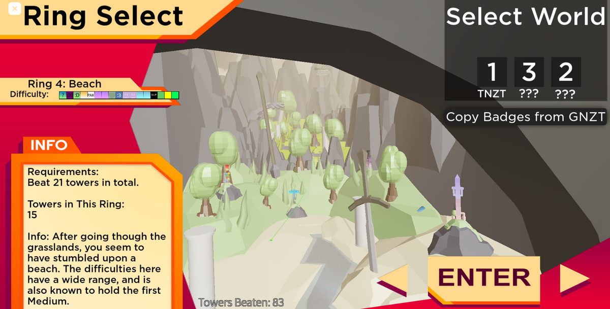 Ring 4 Beach The Noob Zone Towers Wiki Fandom
