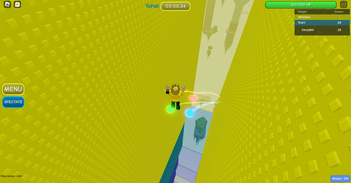 Tower Of Falling And Descending The Noob Zone Towers Wiki Fandom