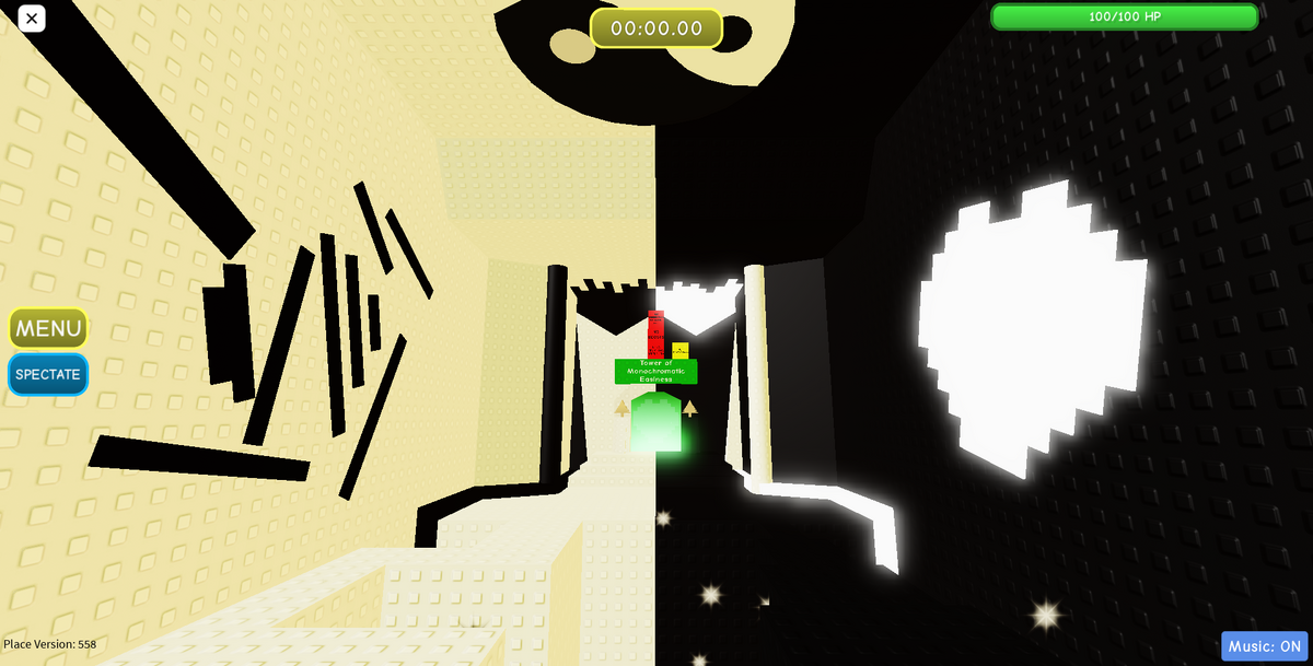 Tower Of Monochromatic Easiness The Noob Zone Towers Wiki Fandom