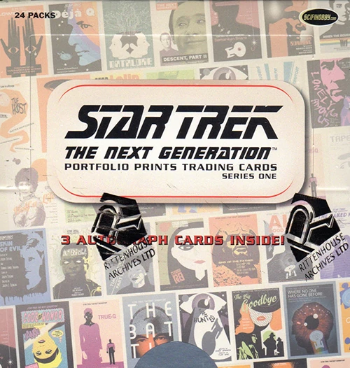 Adam and Ben open ST:TNG Portfolio Prints Cards | Greatest Generation ...