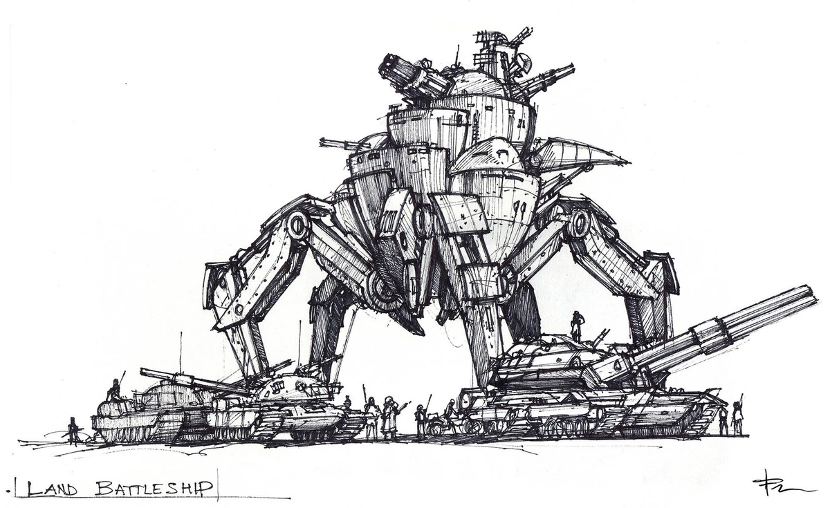 Soviet Battleship Land Walker | Great Multiverse Wiki | Fandom