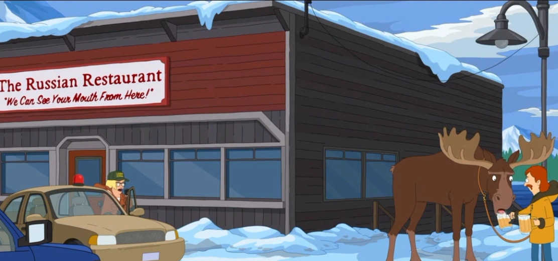 The Russian Restaurant | The Great North Wiki | Fandom
