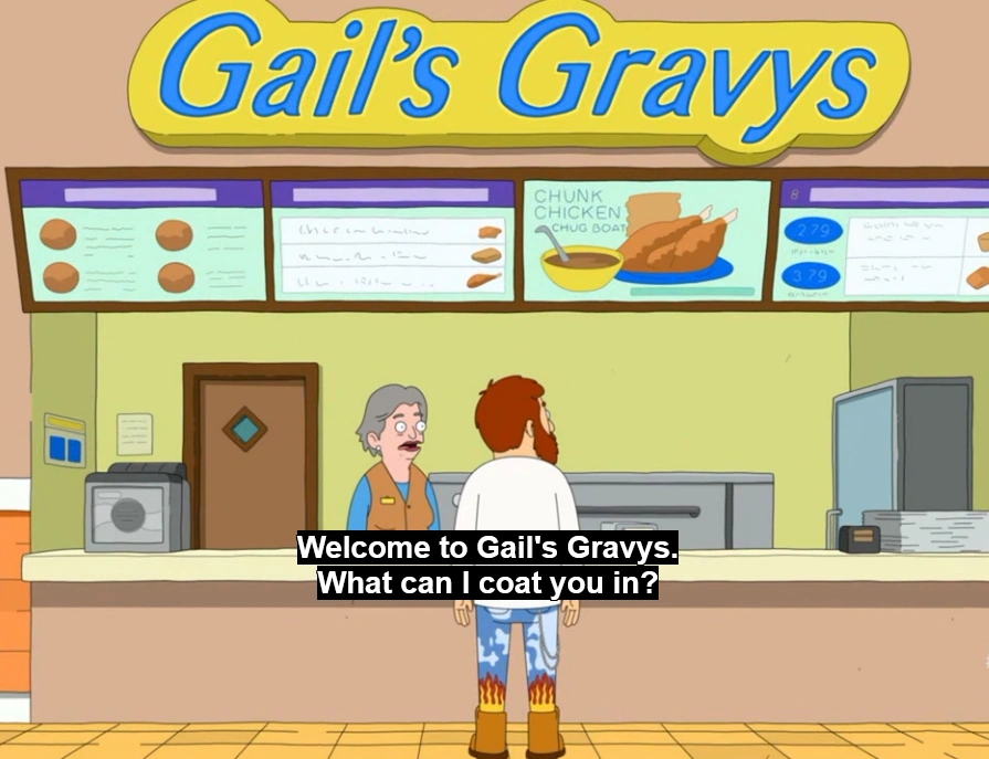 Gail's Gravys | The Great North Wiki | Fandom