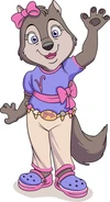 Violet the Wolf | Great Wolf Lodge Wiki | Fandom