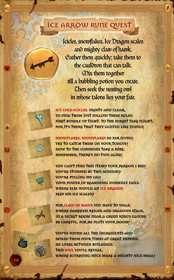 Ice Arrow Rune (Legacy) | Great Wolf Lodge Wiki | Fandom