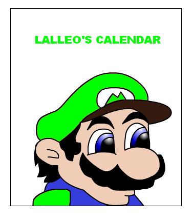 Lalleo's Calendar | Greegee Wiki | Fandom