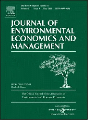 The Journal of Environmental Economics and Management | Green Wiki | Fandom