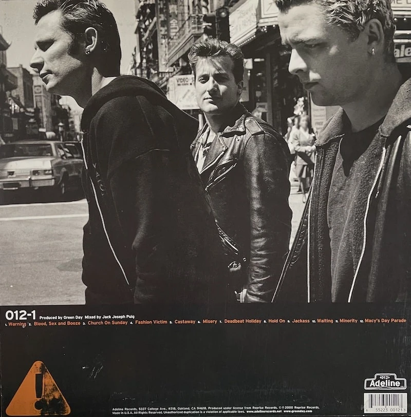 Green Day Album Covers Warning