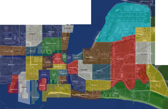 List of districts in Greenfield | Greenfield City Wiki | Fandom