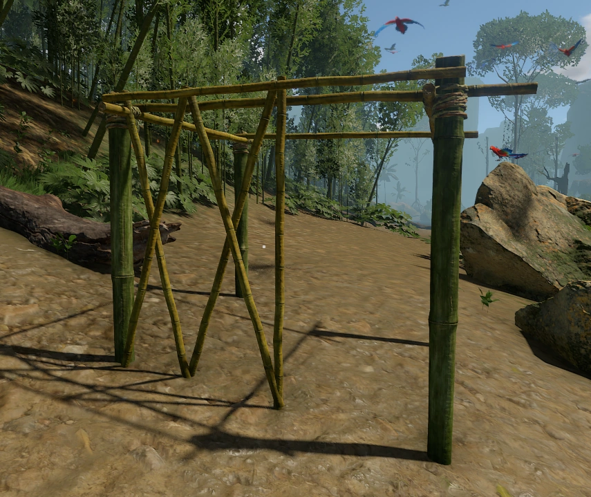 Bamboo Side Doorway - Official Green Hell Wiki