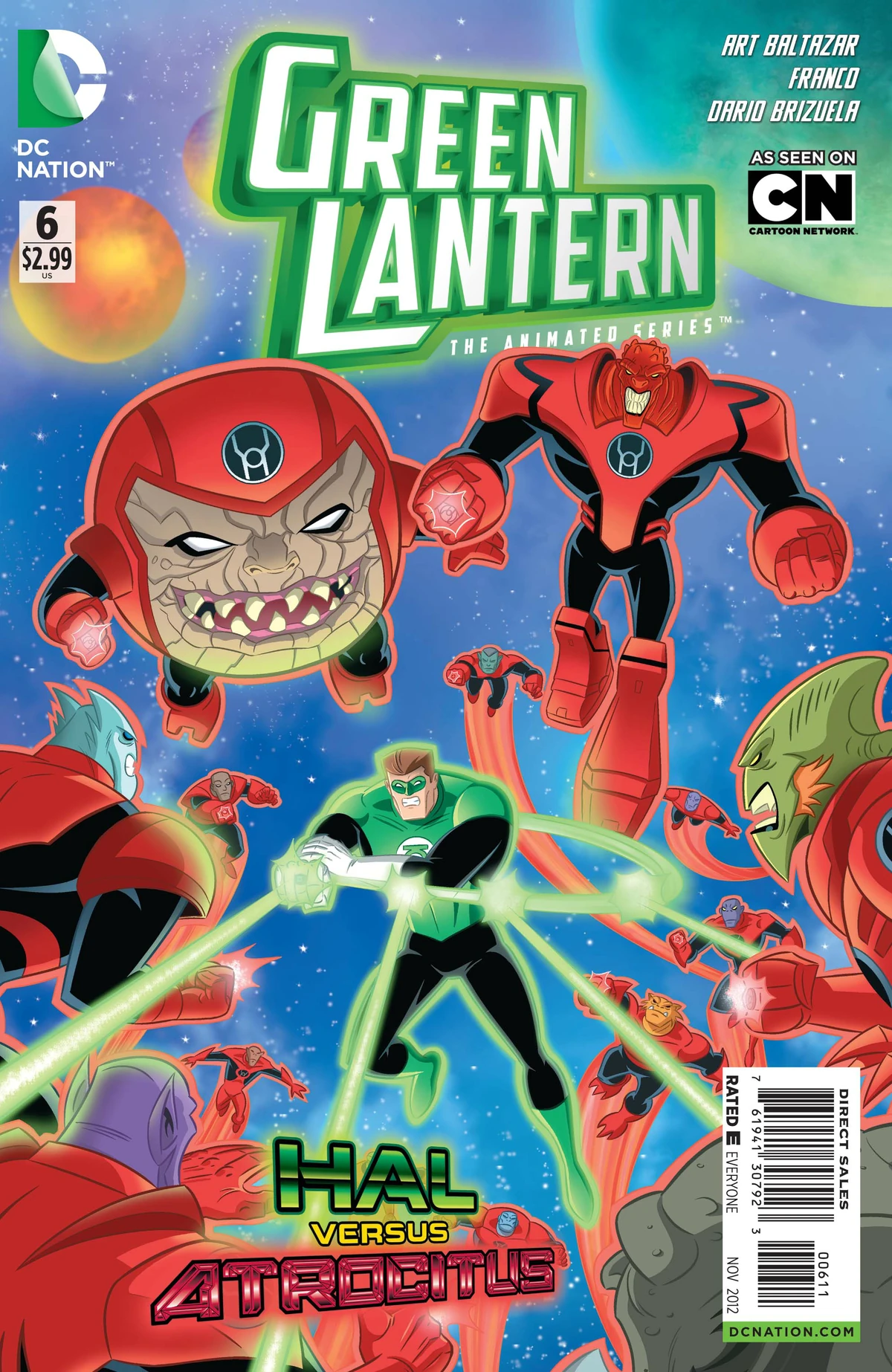Green Lantern: The Animated Series Issue 6 | Green Lantern Wiki | Fandom