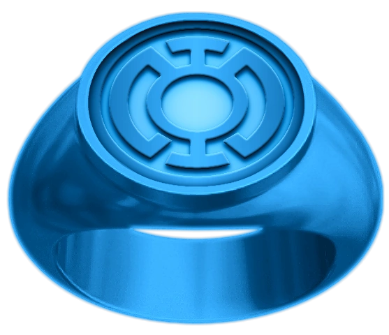 Blue Lantern Power Ring (Green Lantern: The Animated Series) | Green ...