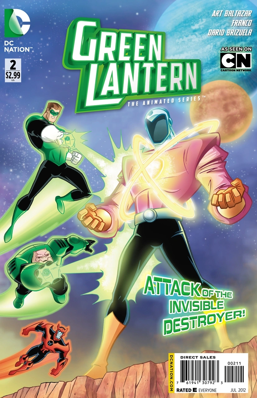Green Lantern: The Animated Series Issue 2 | Green Lantern Wiki | Fandom