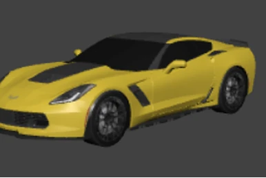 Corbeta 2024 C7 2024 Chevrolet Corvette Z06 Gt3.r, C8, Cupé, Coche De