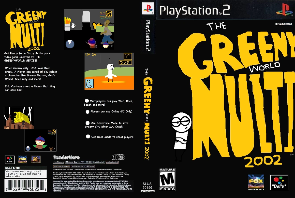 The GreenyWorld Multi 2002 | Greenytoons Universe Wikia | Fandom