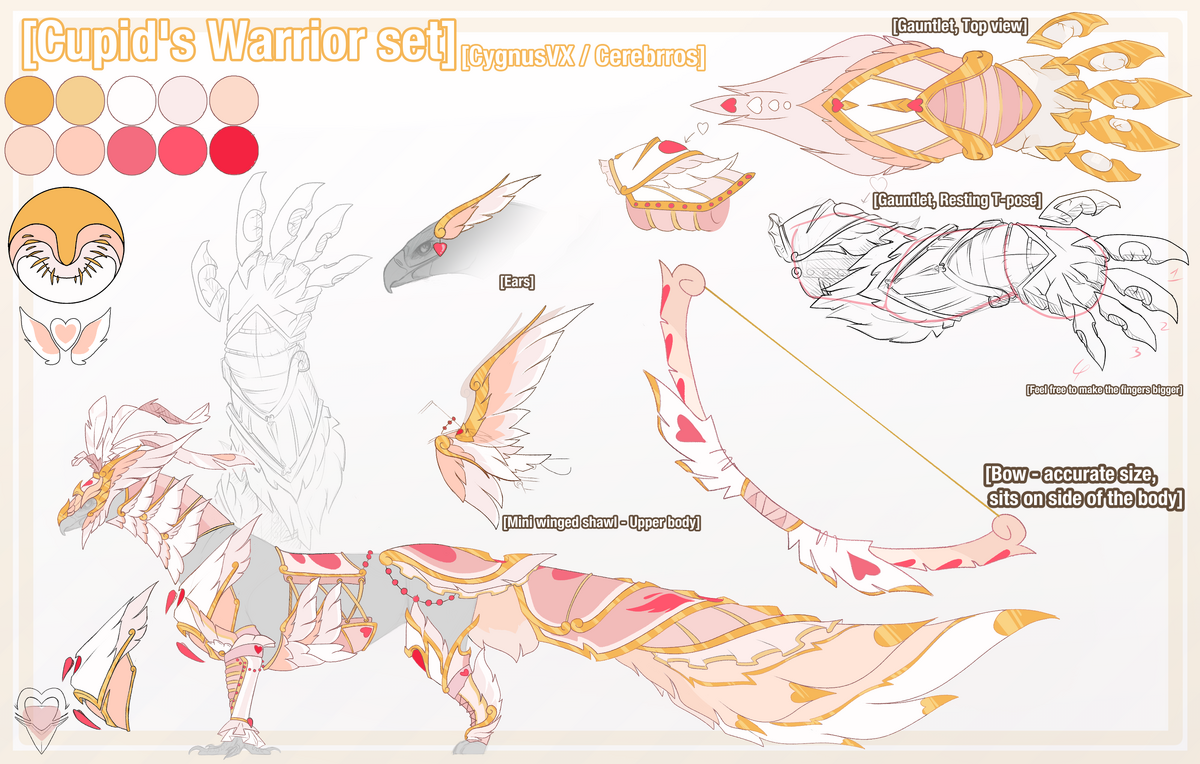 Cupids warrior set | Griffin's Destiny Wiki | Fandom