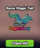 Runic Magic Tail | Griffin's Destiny Wiki | Fandom