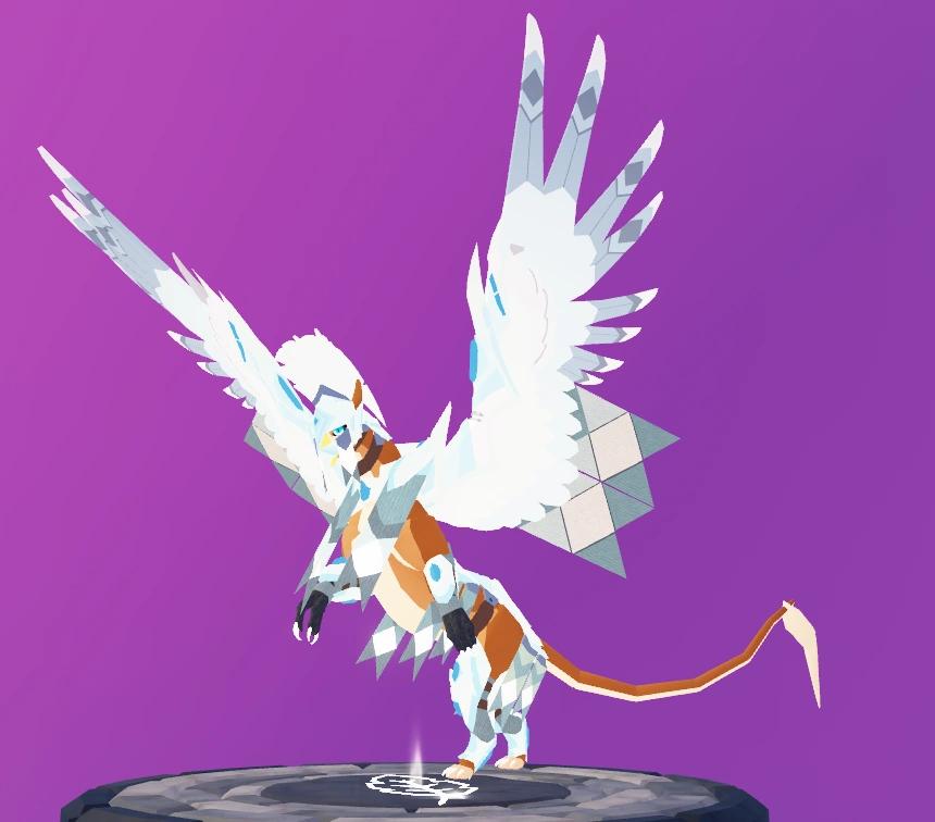 Frosted Knight Wings | Griffin's Destiny Wiki | Fandom