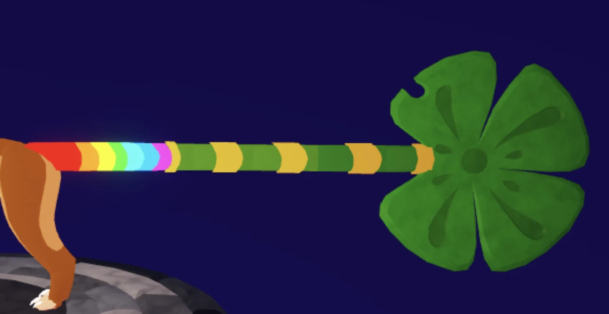 Rainbow Lucky Clover Tail | Griffin's Destiny Wiki | Fandom