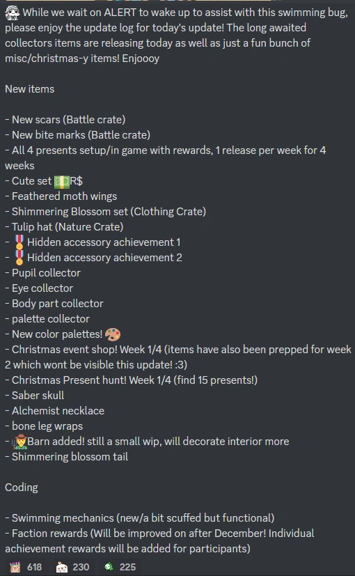 Patch Notes 2 0 Griffin S Destiny Wiki Fandom