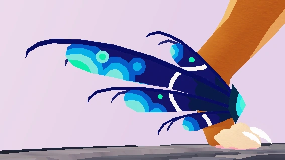 Azurite Leg Frills | Griffin's Destiny Wiki | Fandom