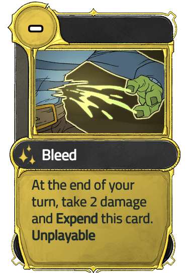 Bleed (card) - Griftlands Wiki