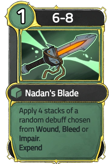 Nadan's Blade - Griftlands Wiki