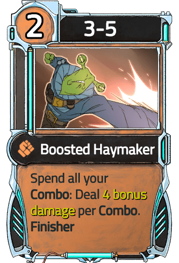 Boosted Haymaker - Griftlands Wiki