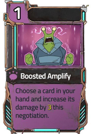 Boosted Amplify - Griftlands Wiki