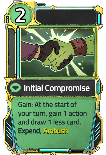 Initial Compromise - Griftlands Wiki