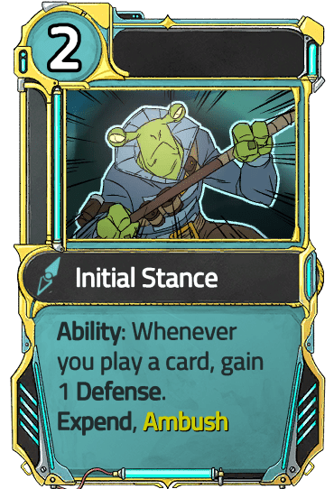 Initial Stance - Griftlands Wiki