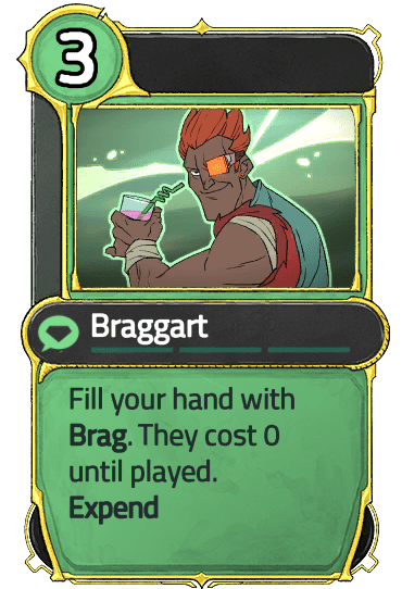 Braggart - Griftlands Wiki
