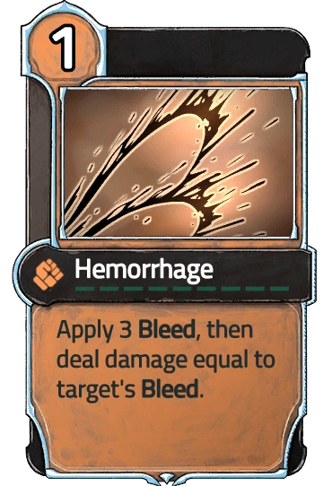 Hemorrhage - Griftlands Wiki