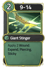 Giant Stinger - Griftlands Wiki